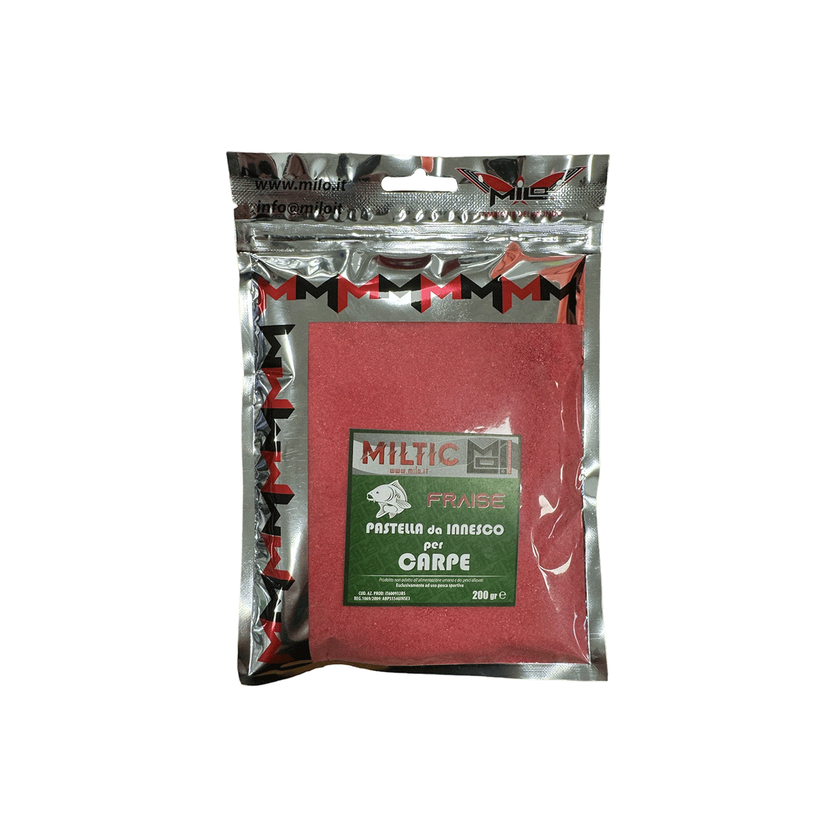MILO - MILTIC FRAISE PASTELLA DA INNESCO PER CARPE 200gr – Wild Gear