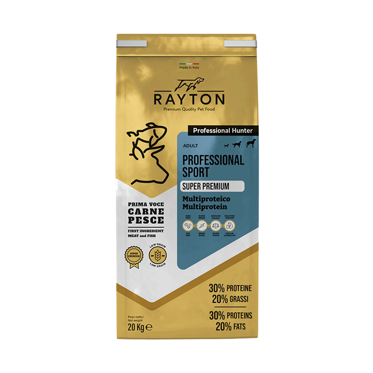 RAYTON - PROFESSIONAL SPORT 20kg (MULTIPROTEIN) – Wild Gear