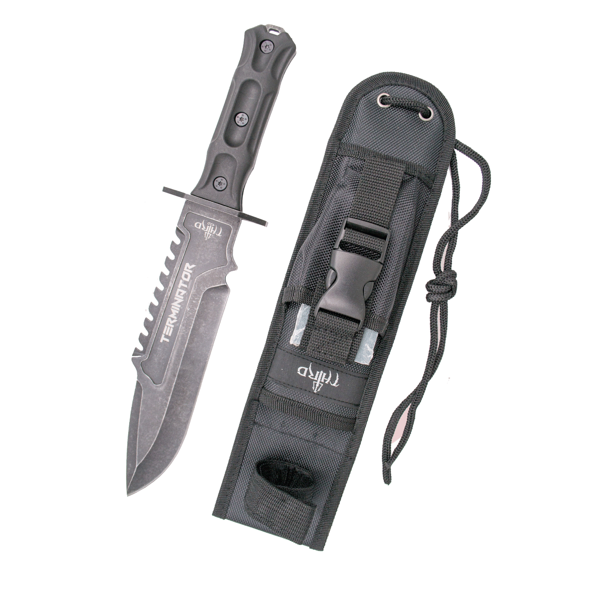 KNIFE - THIRD - “TERMINATOR” STEEL BLADE 22CM – Wild Gear