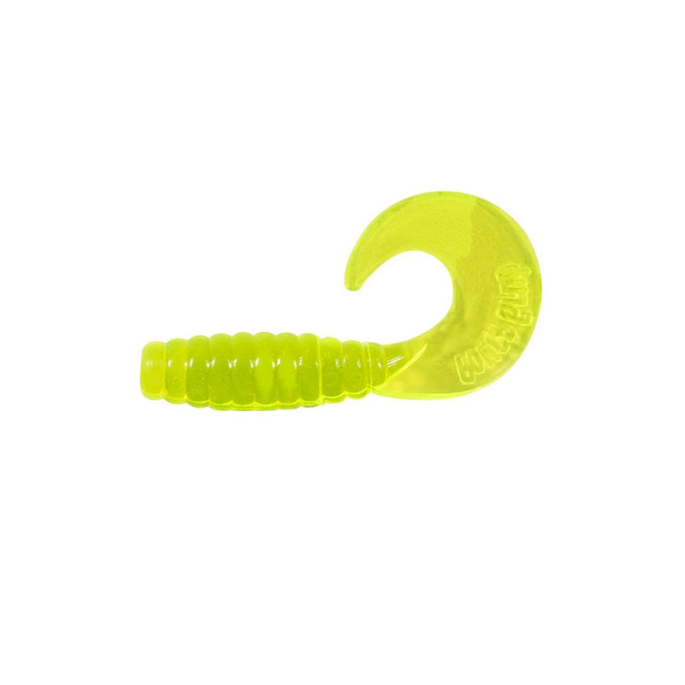 BERKLEY - POWERBAIT MICRO POWER GRUB 2"/5cm Chartreuse (20PZ) – Wild Gear
