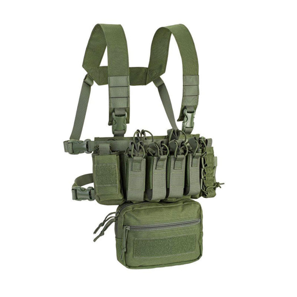 DEFCON 5 - OUTAC COMBO MINI CHEST RIG 900D Poly OD GREEN – Wild Gear