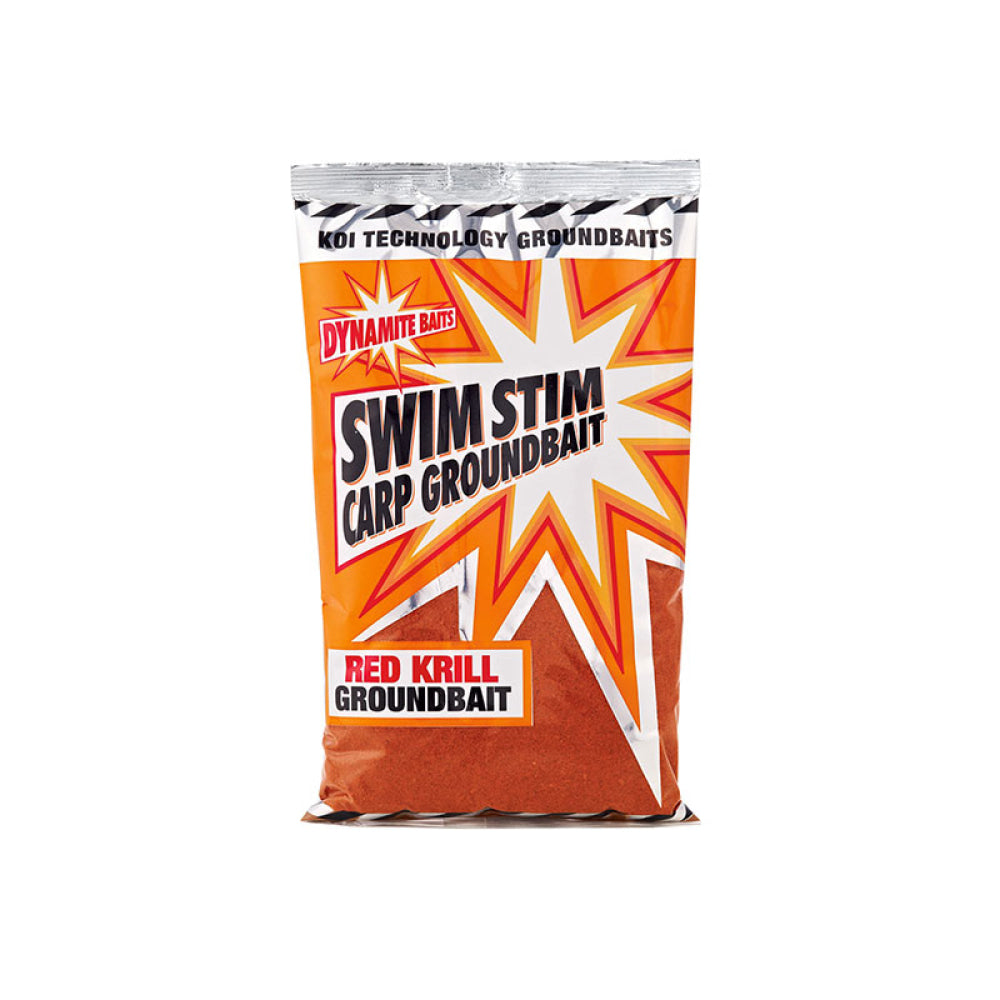 DYNAMITE - SWIM STIM CARP GROUNDBAIT RED KRILL 900GR – Wild Gear