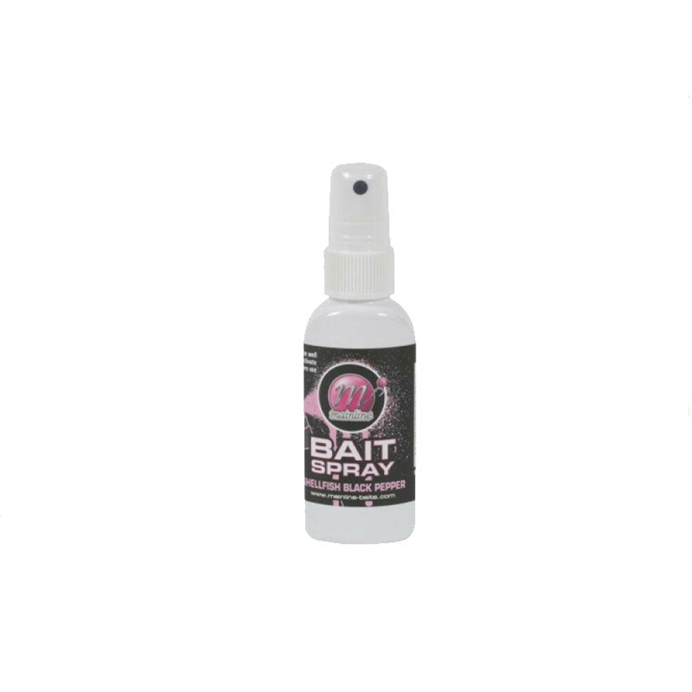 MAINLINE - BAIT SPRAY SHELLFISH BLACK PEPPER - 50ml – Wild Gear