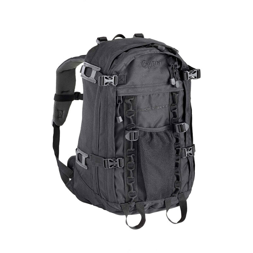 NERG OPEN LAND - BACKPACK - CYGNI ROCKY SKY 40 LT BLACK – Wild Gear