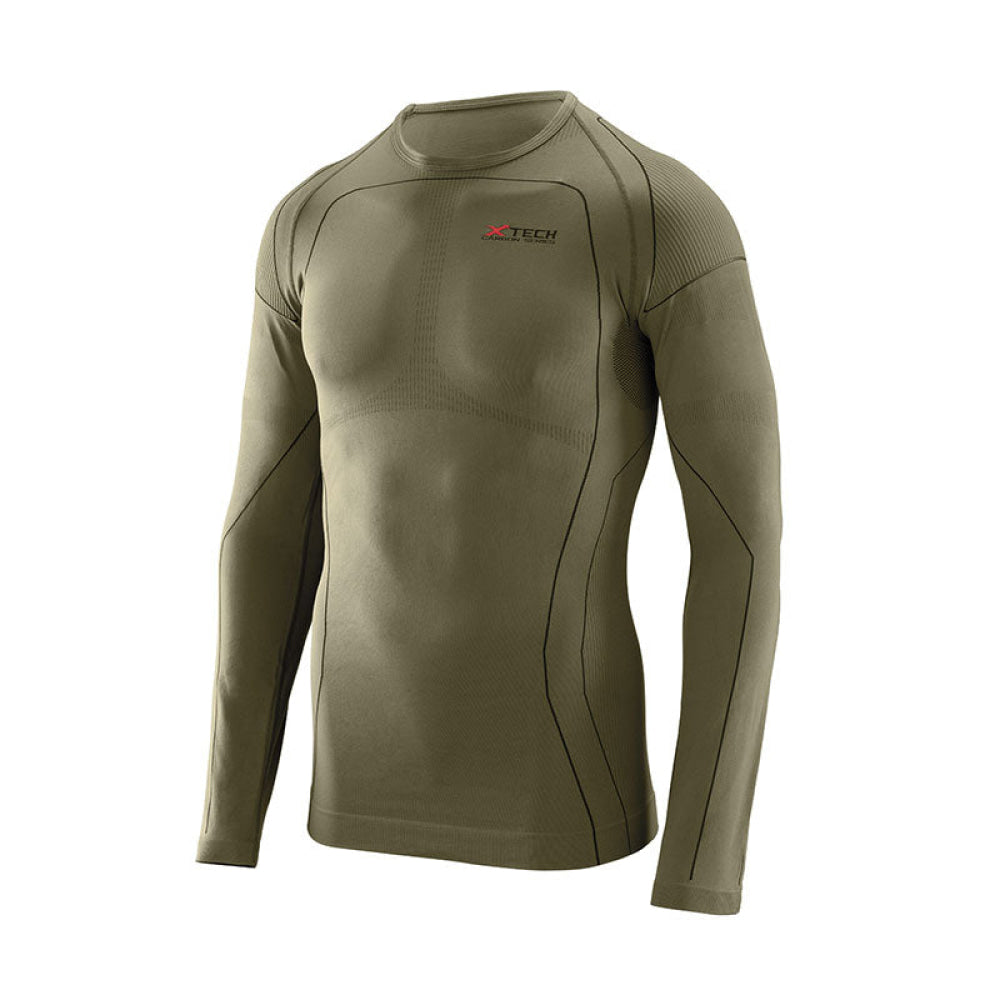 X TECH - PREDATOR 3 GREEN CREW NECK SWEATER – Wild Gear