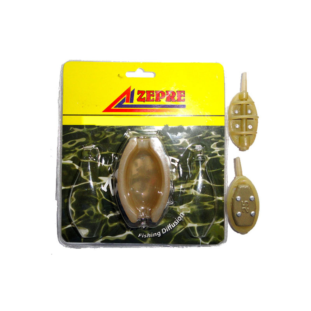 ZEPRE - INLINE MATCH FEEDER + MOULD (SMALL FRAME) (20gm) – Wild Gear